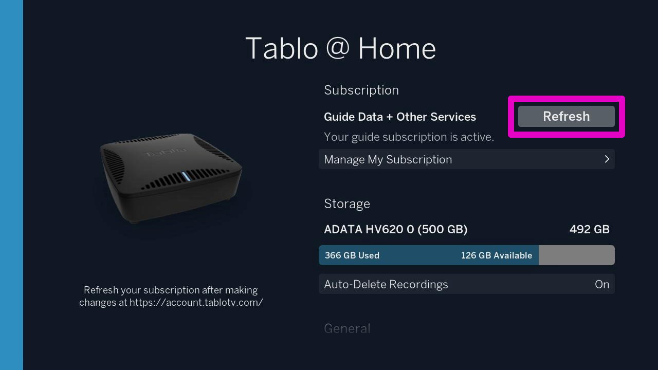 How to Refresh Your Legacy Tablo Subscription – Tablo